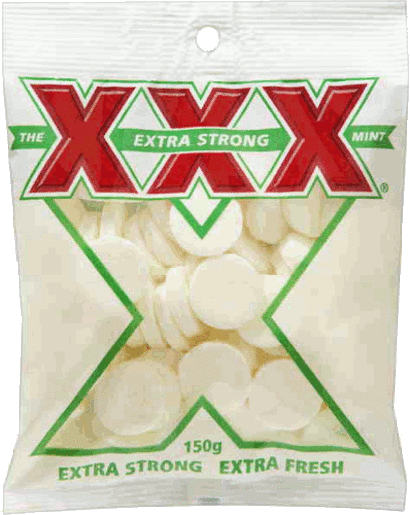XXX Extra Strong Mints | Sunshine Confectionery