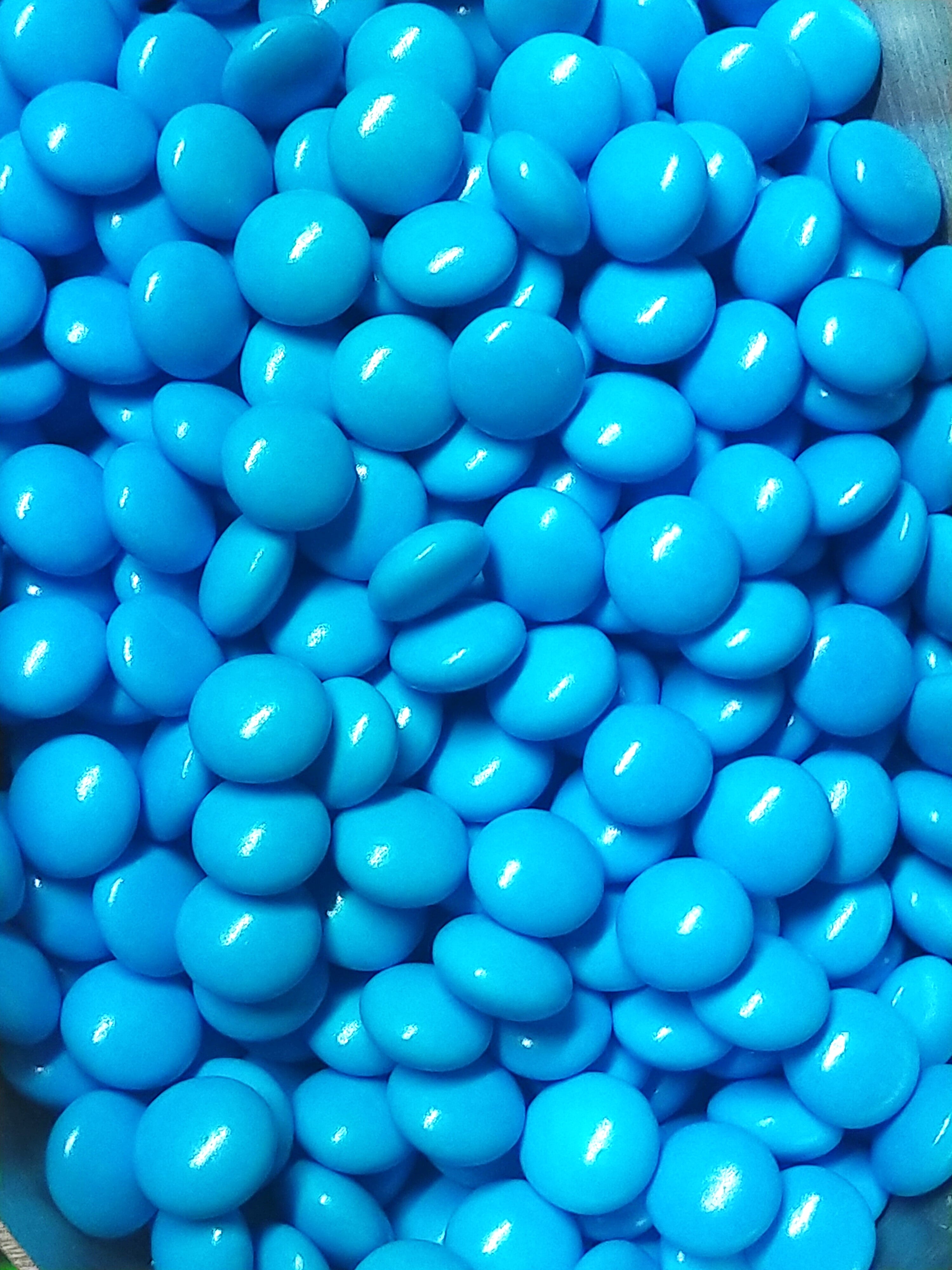 Blue Chocolate Drops | Sunshine Confectionery