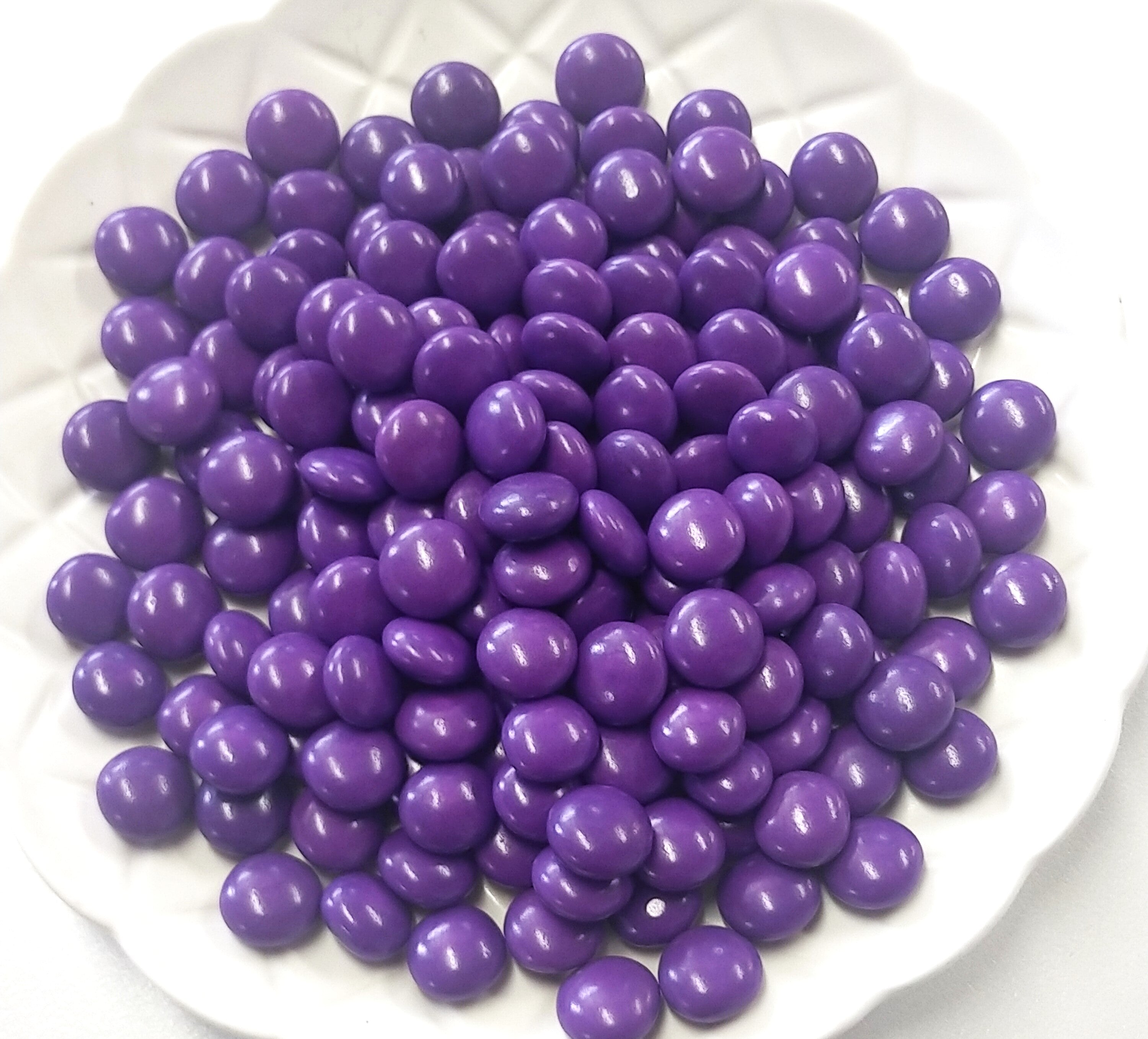 Purple Chocolate Drops | Sunshine Confectionery
