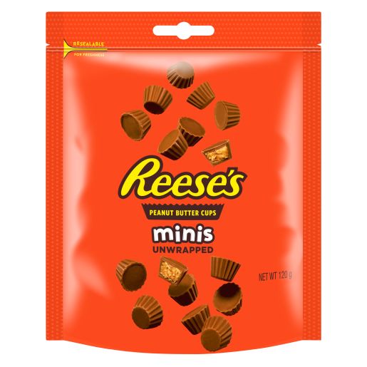 Reese's Miniature Peanut Butter Cups 120g | Sunshine Confectionery