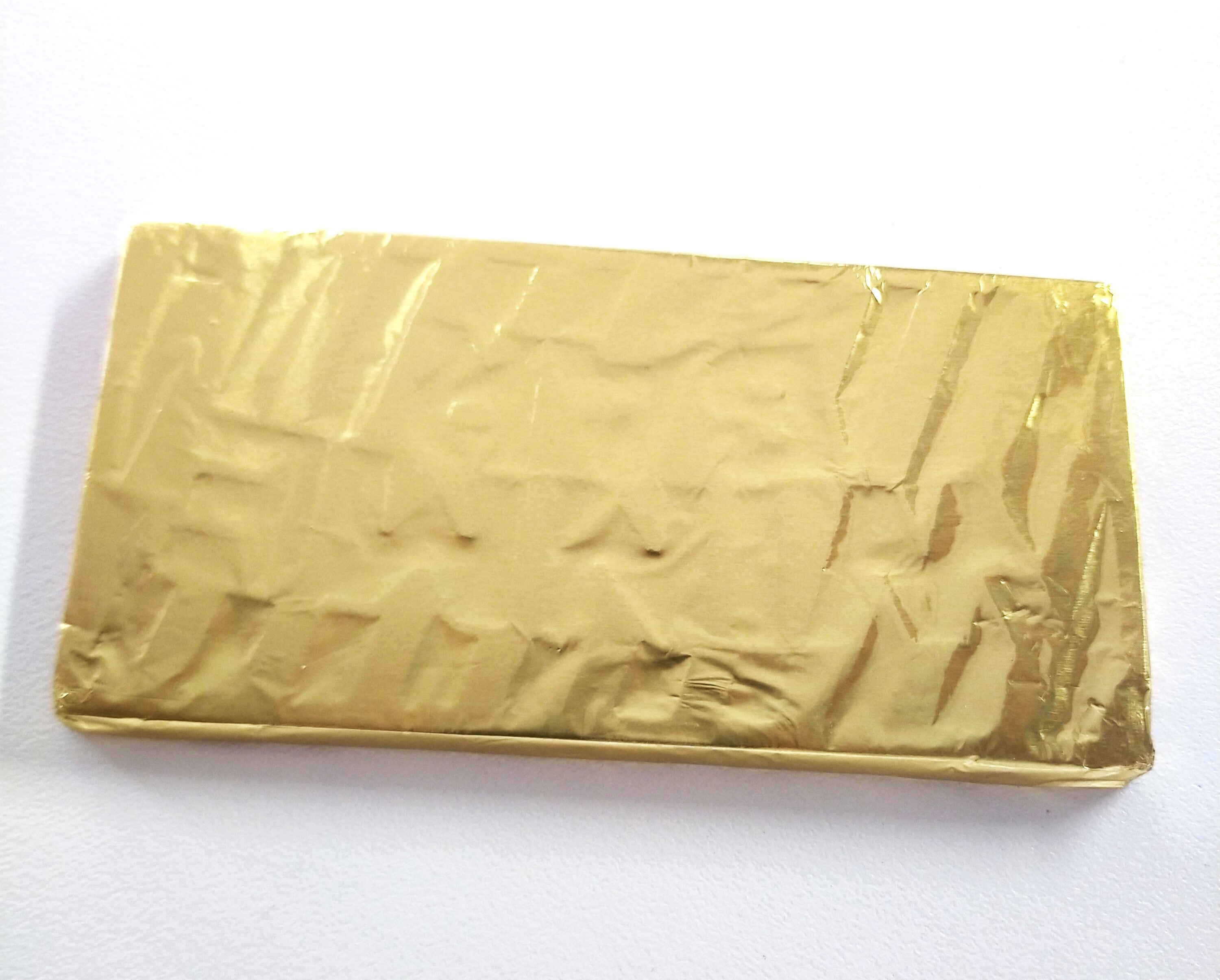 Gold Foil Milk Chocolate Bar | Sunshine Confectionery