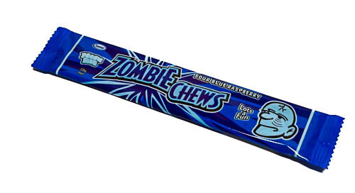 Zombie Chews Blue Raspberry | Sunshine Confectionery